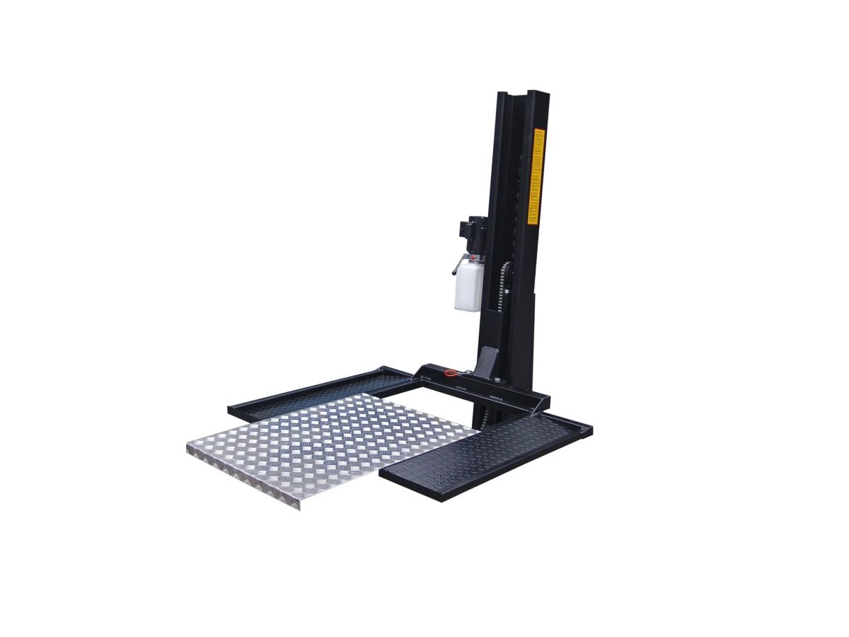 Tuxedo SC-2K Single Post Platform Storage Lift - Wholesale Lifts