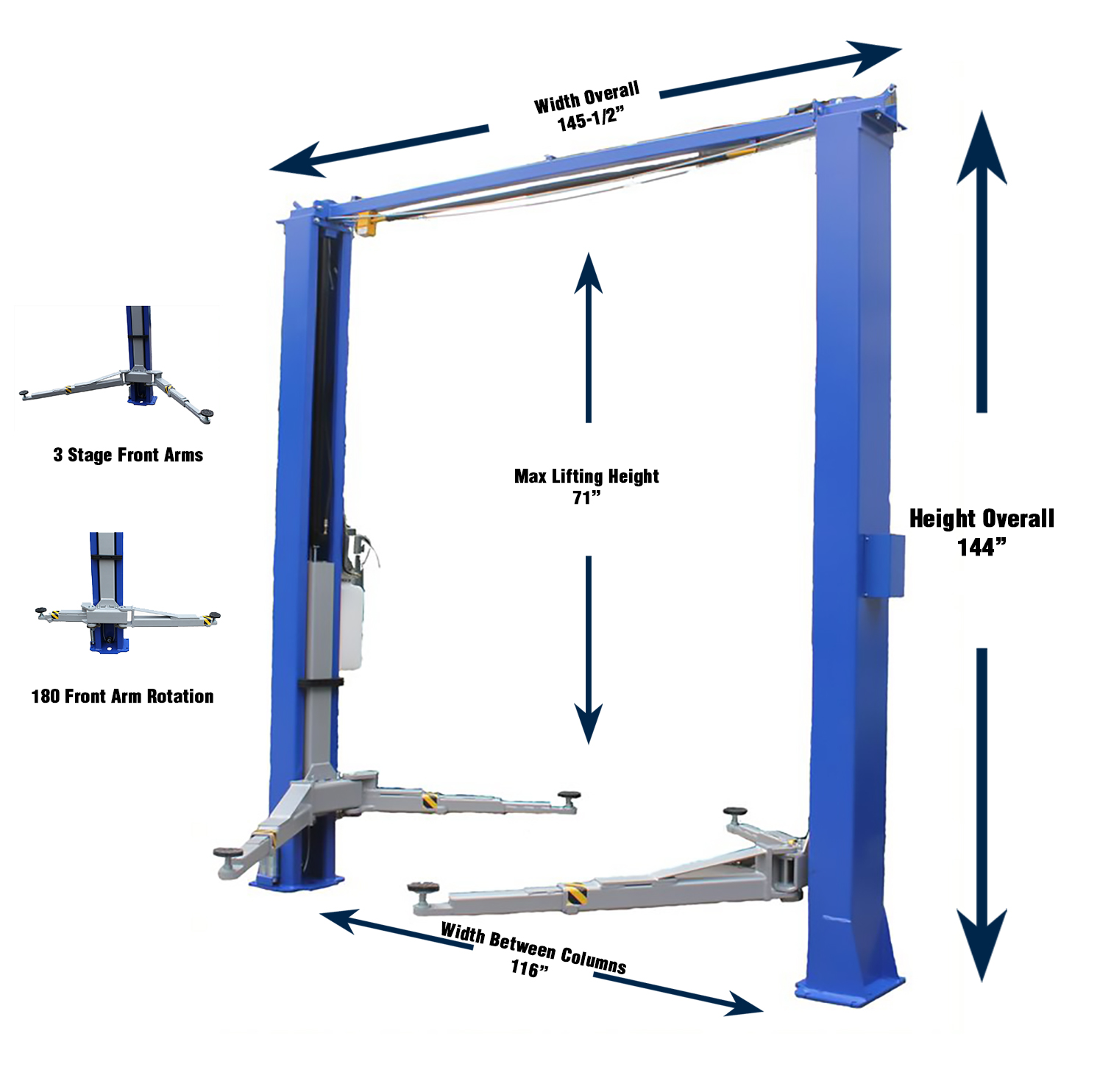 WL11KC-DX 11,000 LB | Wholesale Lifts