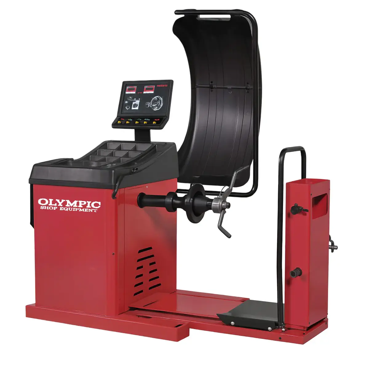 Olympic W690 Automatic Truck Wheel Balancing Machine / Computerized ...