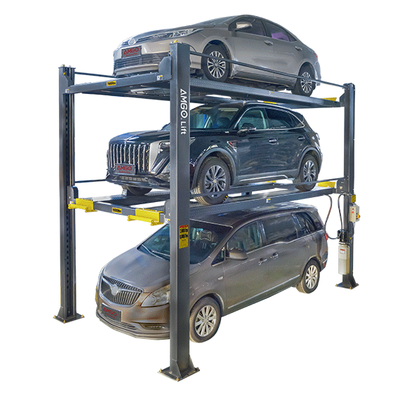 AMGO 4097X 9000lb Capacity Triple Parking Lift | Wholesale Lifts